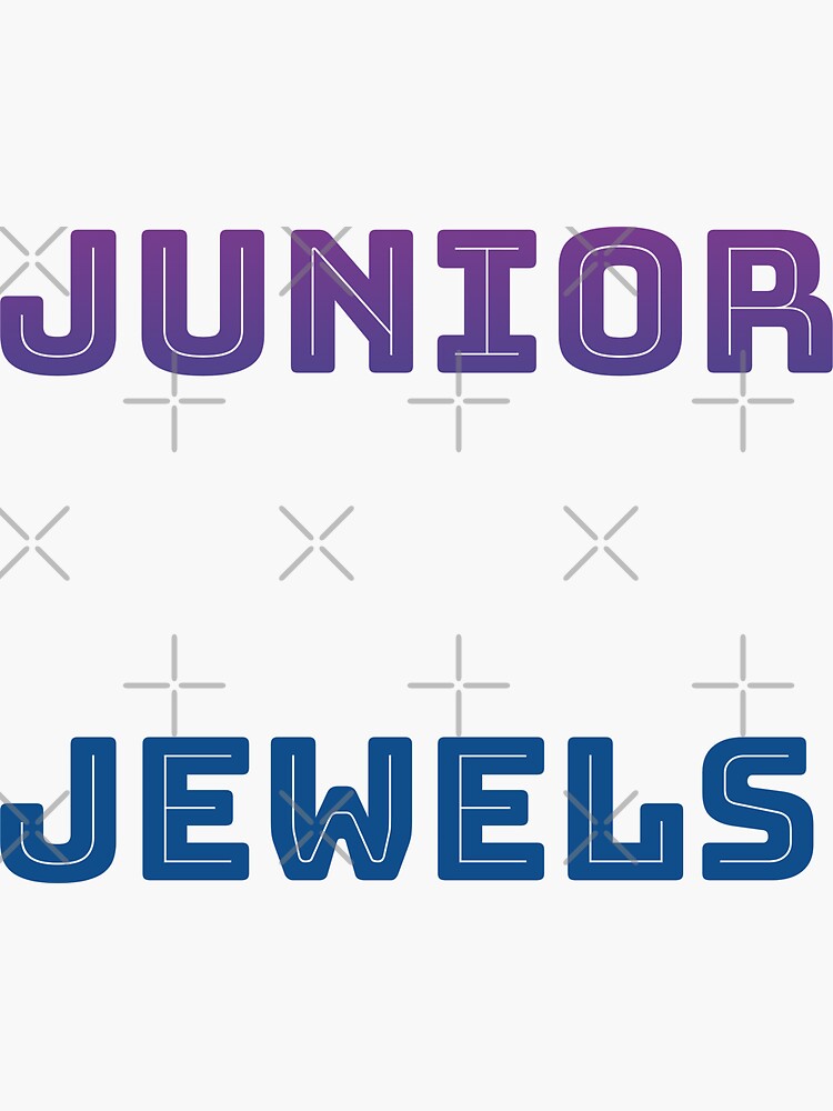 "junior jewels" Sticker by DaHYInspire | Redbubble