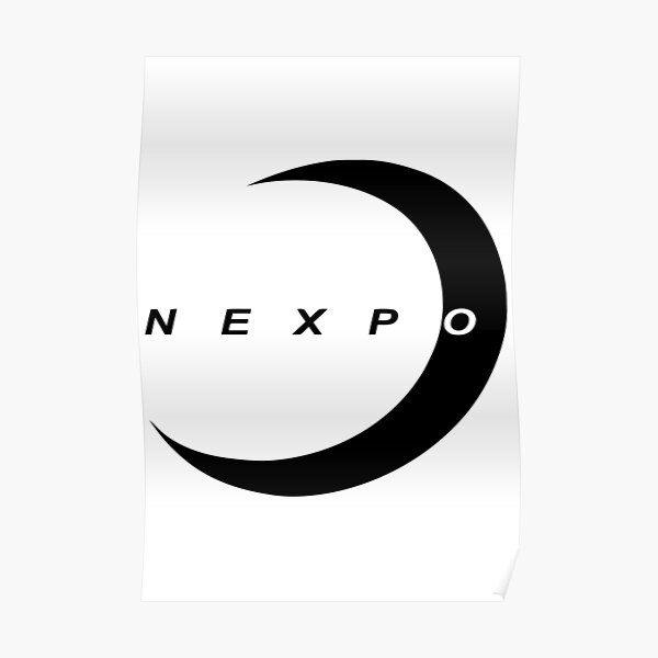 "Nexpo Merch Nexpo Logo" Poster for Sale by Rainko | Redbubble