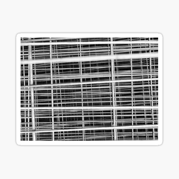 "Mesh" Sticker by richmonochrome | Redbubble