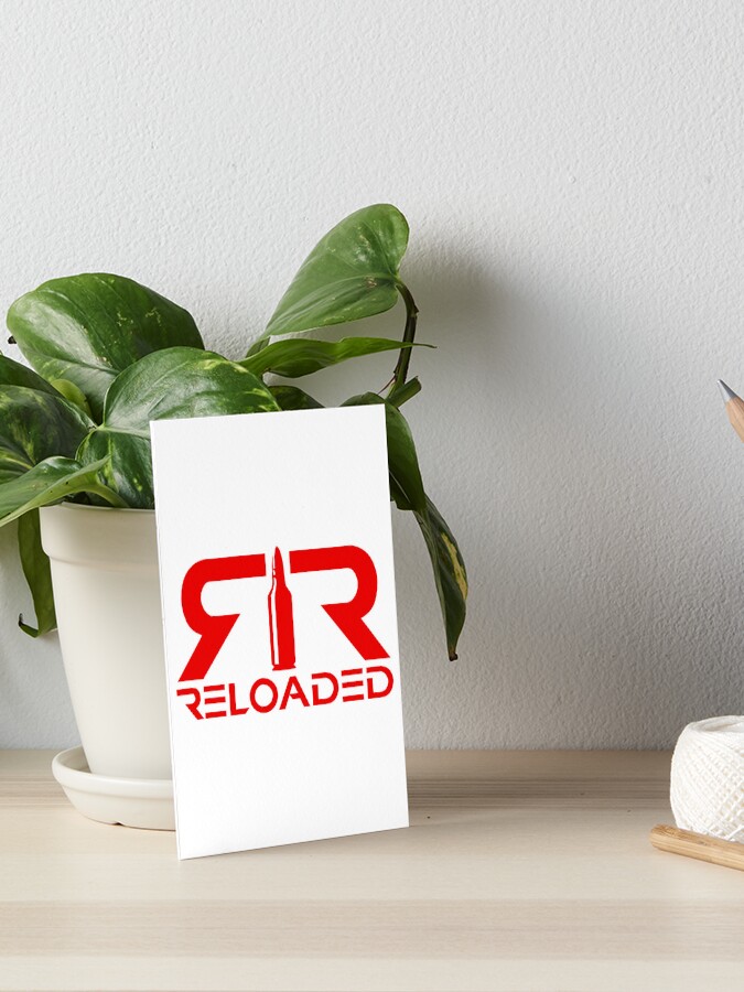 "Reloaded Merch Reloaded Logo" Art Board Print for Sale by Rainko ...