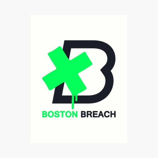 "Boston Breach Merch Logo" Art Print for Sale by Rainko | Redbubble
