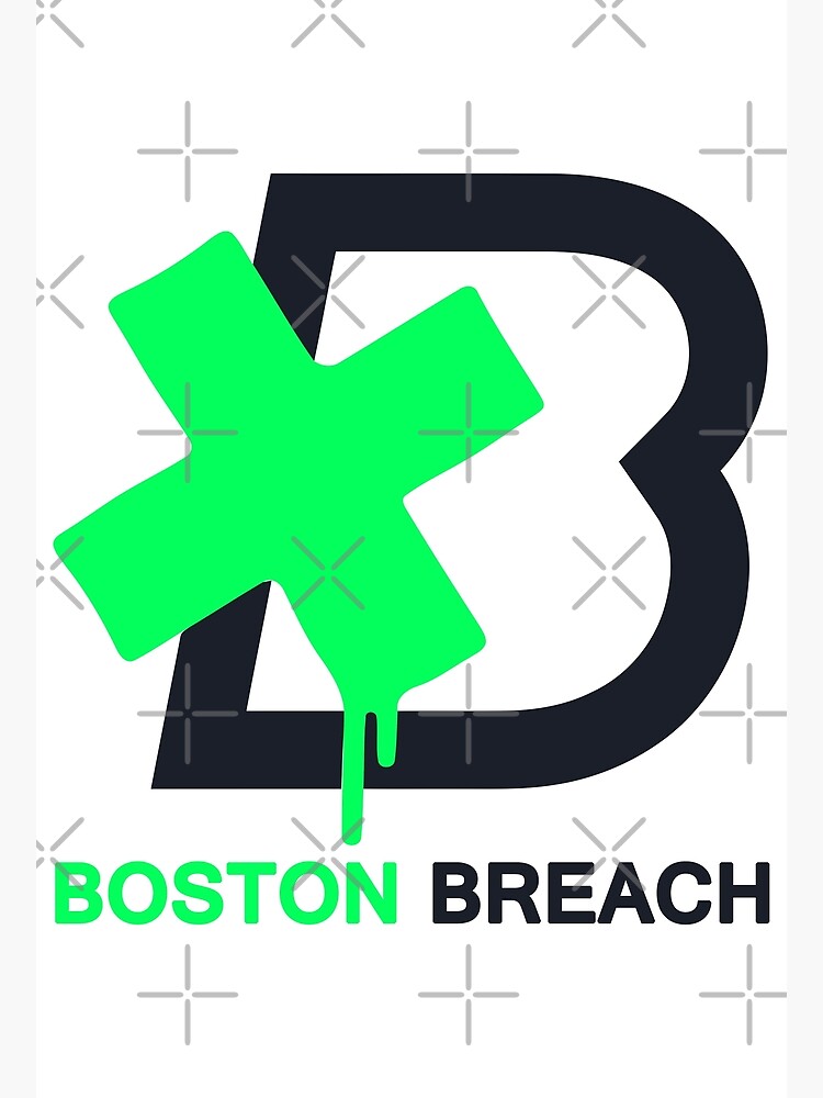 "Boston Breach Merch Logo" Art Print for Sale by Rainko | Redbubble