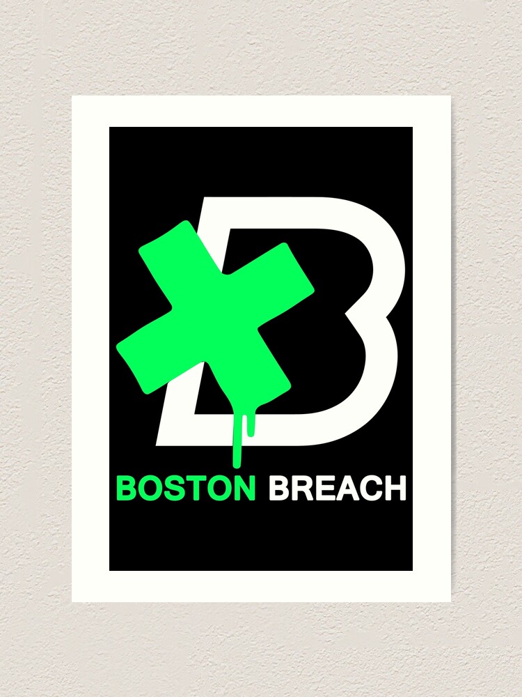 "Boston Breach Merch Logo" Art Print for Sale by Rainko | Redbubble