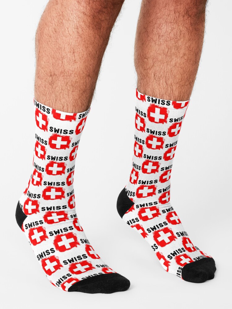"Swiss The Swiss" Socks for Sale by Swissstore | Redbubble