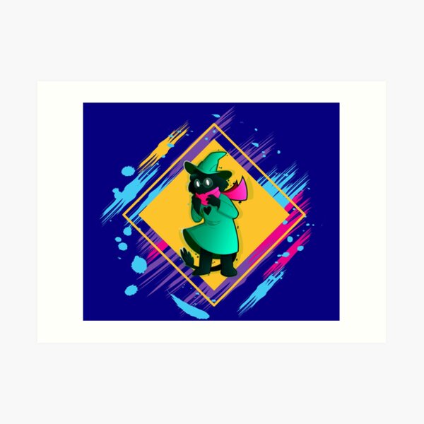 "Ralsei Deltarune Sprite Art" Art Print by vakular | Redbubble