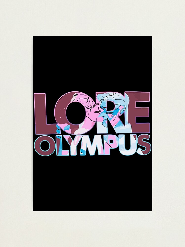 "Lore Olympus Merch Lore Olympus" Photographic Print by Rainko | Redbubble