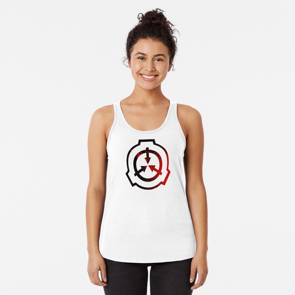 "SCP Foundation Blood Spattered Logo (Black)" Sticker for Sale by ...