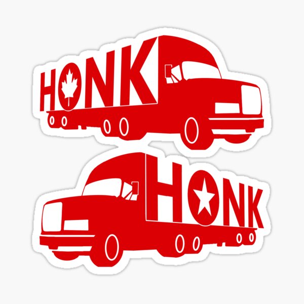 "HONK HONK" Sticker by BullshiftDesign | Redbubble