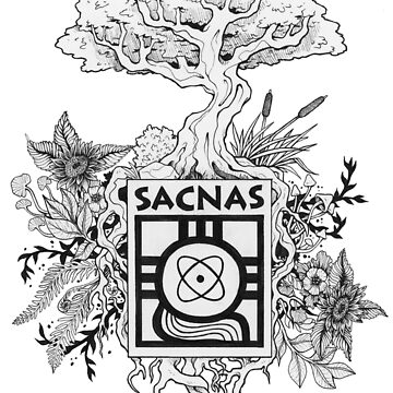 "SACNAS" Sticker for Sale by VolatileWolf | Redbubble