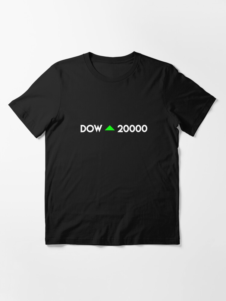 "DOW JONES 20000 Commemorative US Stock Market T-shirt" T-shirt for ...