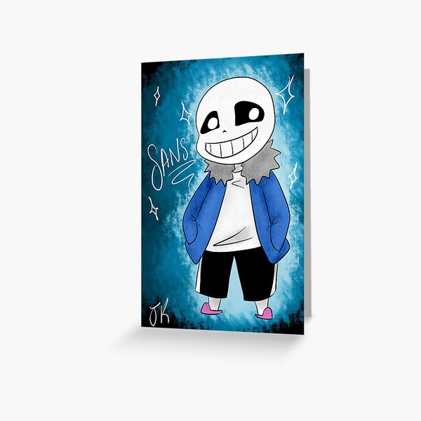 "Mr. Sans Undertale" Greeting Card for Sale by Roguebirb | Redbubble