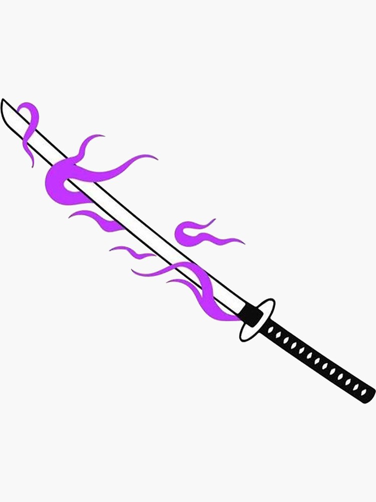 "katana" Sticker by murasaki4 | Redbubble