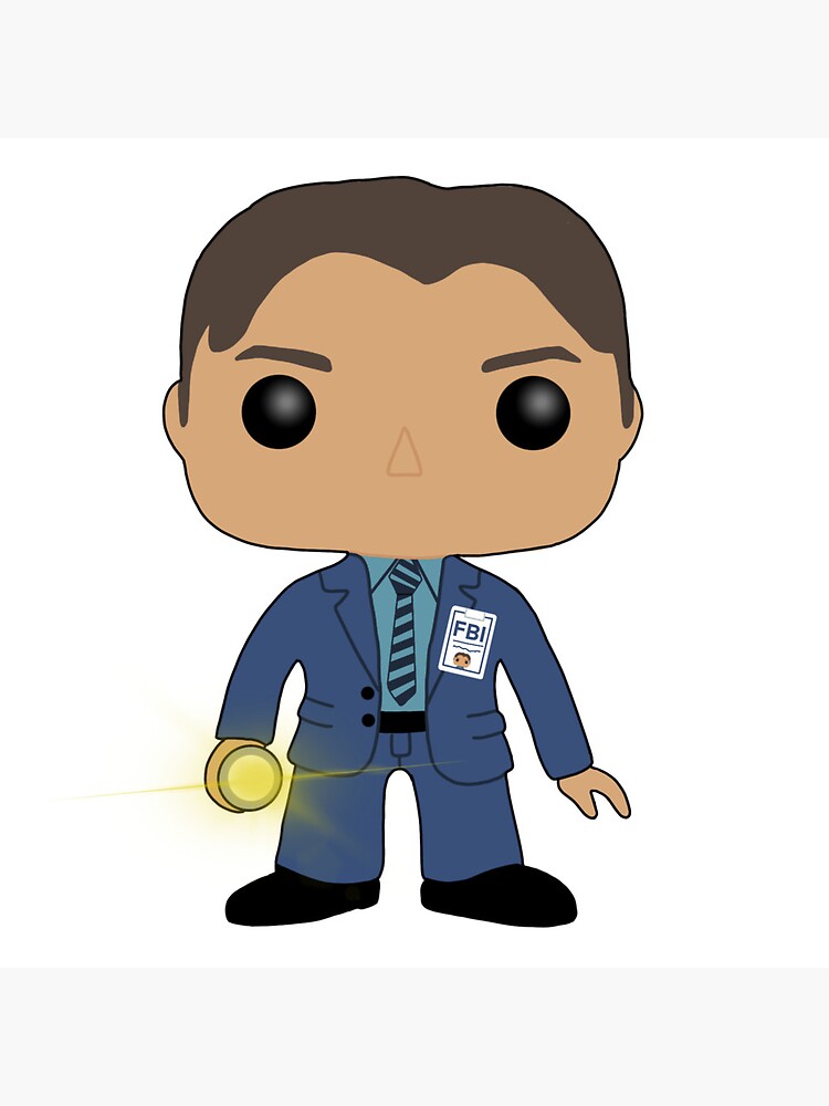fox mulder funko pop drawing Canvas sold by Emma Lloyd | SKU 42429434 ...