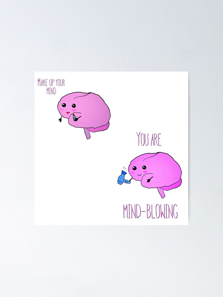 "Brain jokes" Poster for Sale by Tamm-art | Redbubble