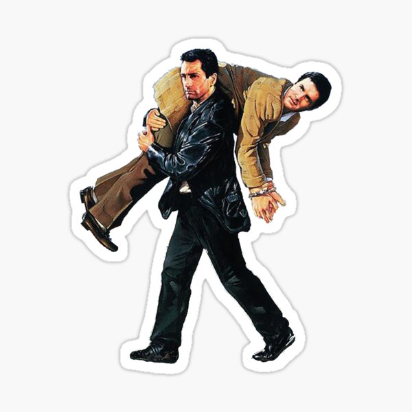 "Funny Robert De Niro & Charles Grodin In Midnight Run" Sticker for ...