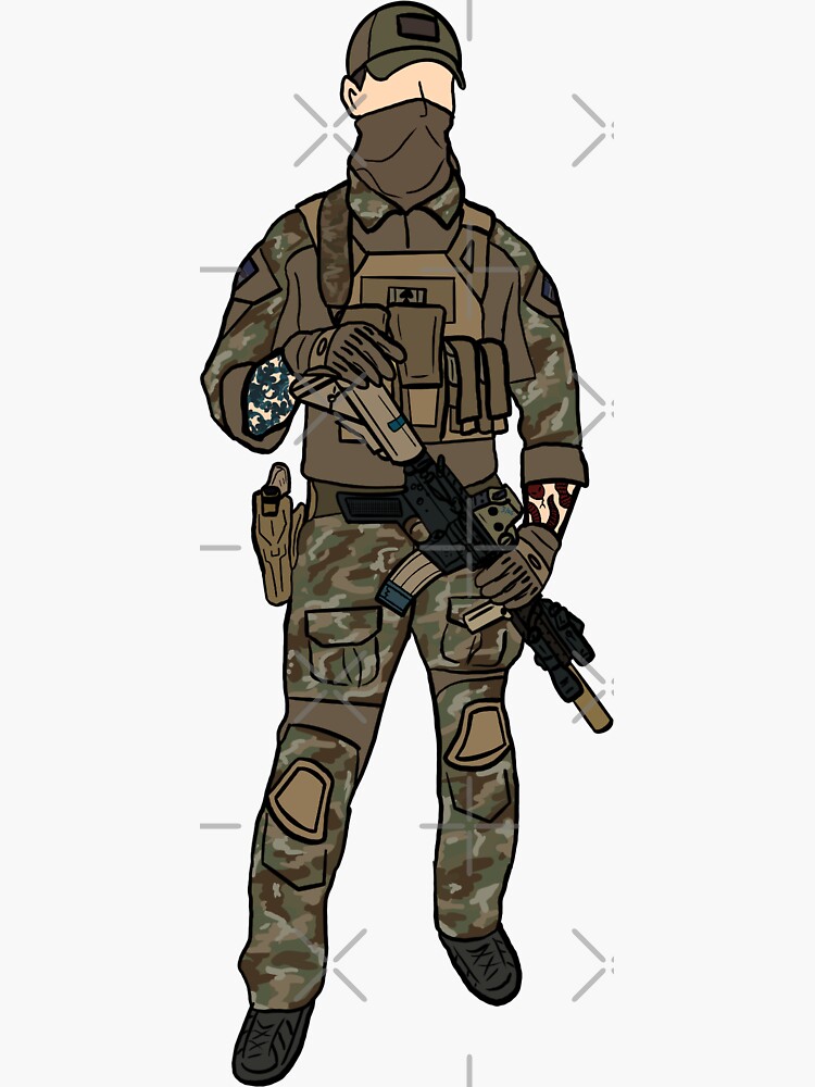 "Multicam Operator Sticker" Sticker for Sale by Company Dark Out ...