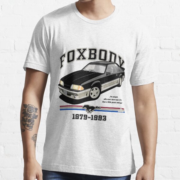 "Foxbody - Black" T-shirt for Sale by vectoride | Redbubble | ford t ...