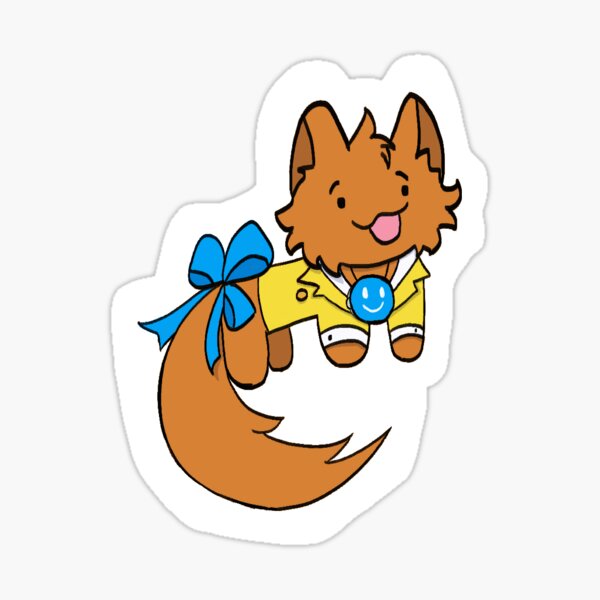 "Athena Cat Sticker Ace Attorney" Sticker for Sale by DaddoBappo ...