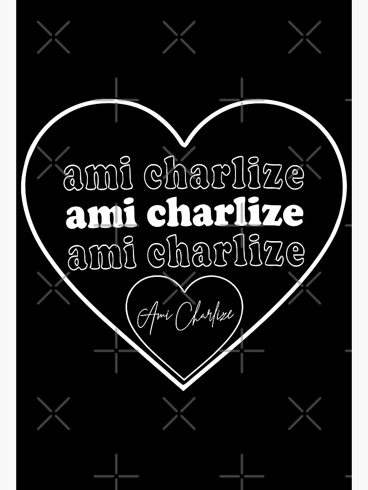 "Ami Charlize Merch Ami Charlize" Poster for Sale by Rainko | Redbubble