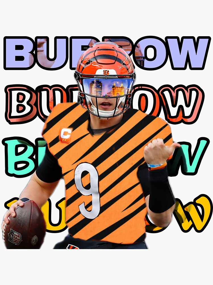 "JOE BURROW" Sticker by VaLdoShop | Redbubble
