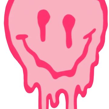 "Pink preppy dripping smiley face" Journal for Sale by BeauBeauxox ...