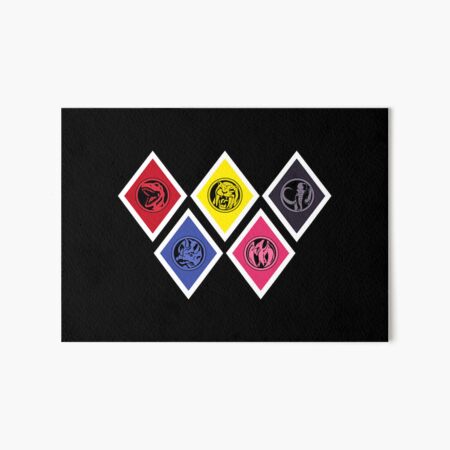 "Power Ranger Diamond Coins" Art Board Print by Darkfate22 | Redbubble