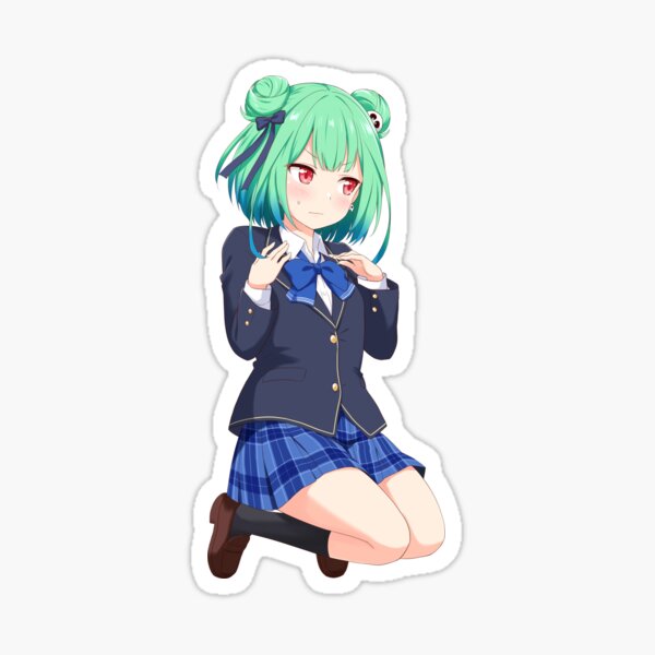 "Uruha Rushia" Sticker for Sale by Vansina | Redbubble