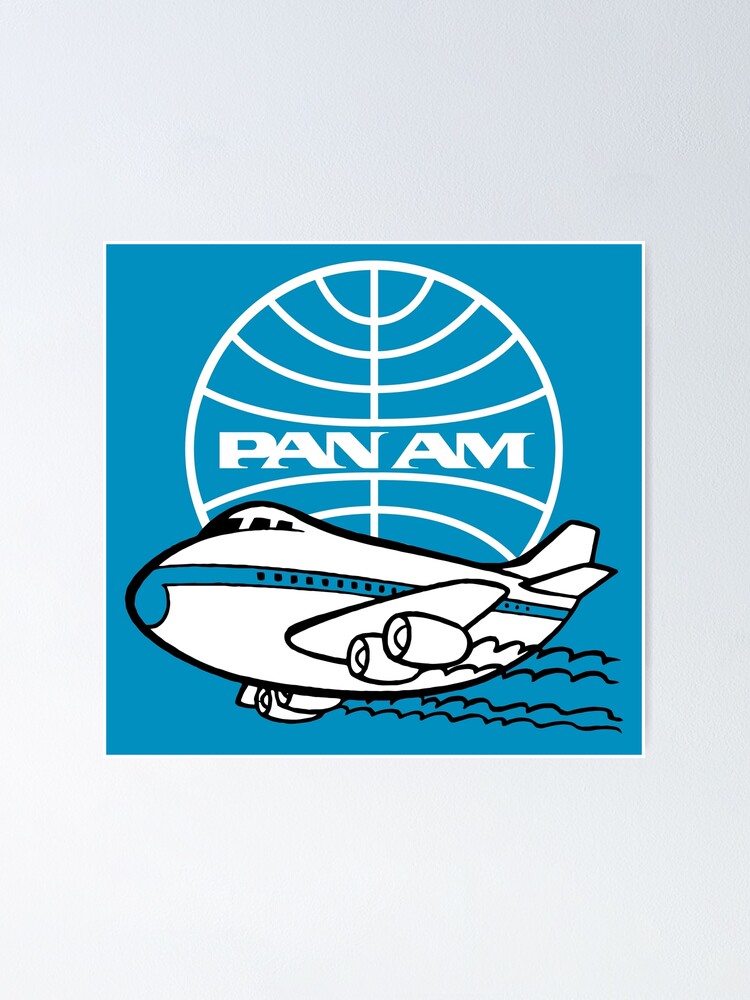 "Pan Am 747 | Pan American Airways | Retro Series" Poster for Sale by ...