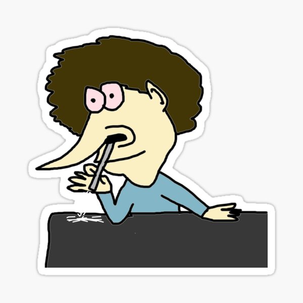 "Booger Sugar" Sticker by M1lkslyvan | Redbubble
