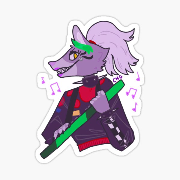 "Roxanne Wolf" Sticker for Sale by CoziesGhosties | Redbubble
