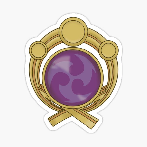 "Genshin Impact Electro Vision Inazuma" Sticker von littlecamkoala ...