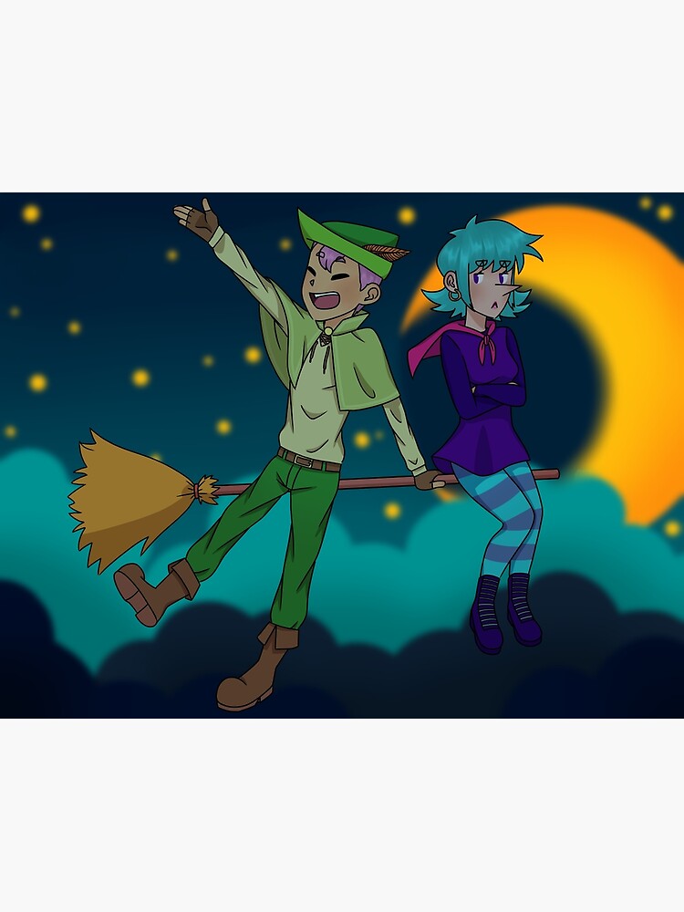 "Bard and Miriam Wandersong Night Sky" Poster for Sale by abitheperson ...