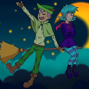 "Bard and Miriam Wandersong Night Sky" Sticker for Sale by abitheperson ...