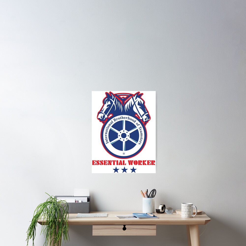 "White red and Blue, USA Flag, Costo, FedEx themed Teamsters design ...