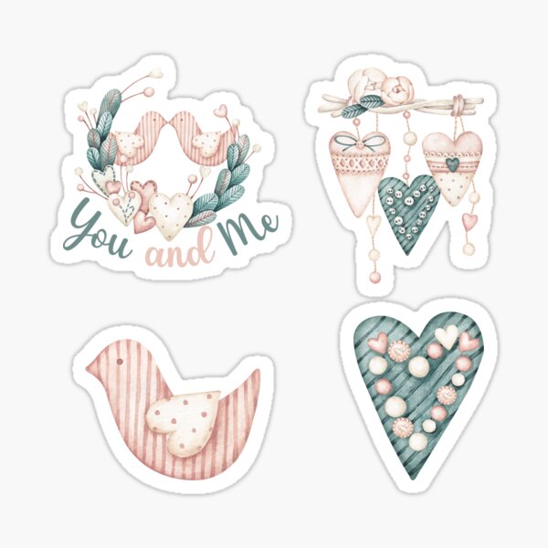 "You and Me" Sticker by Cazza12Shop | Redbubble