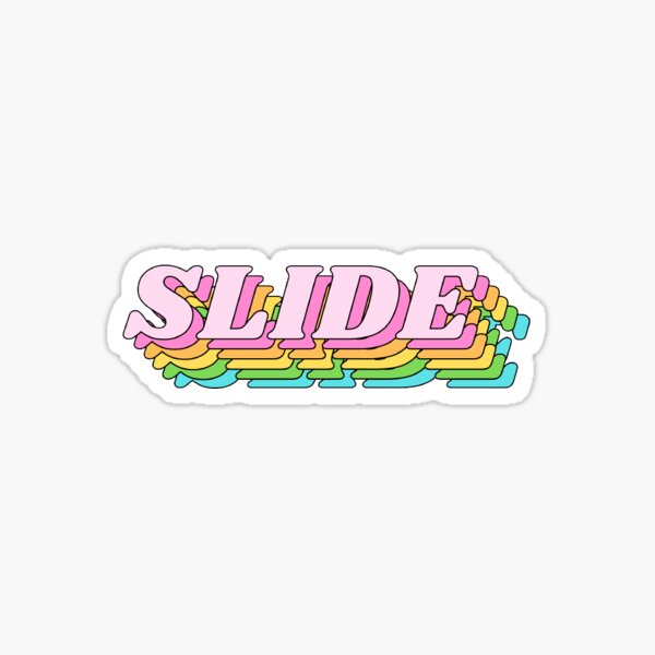 "TAMU SLIDE" Sticker by jolierudisaile | Redbubble