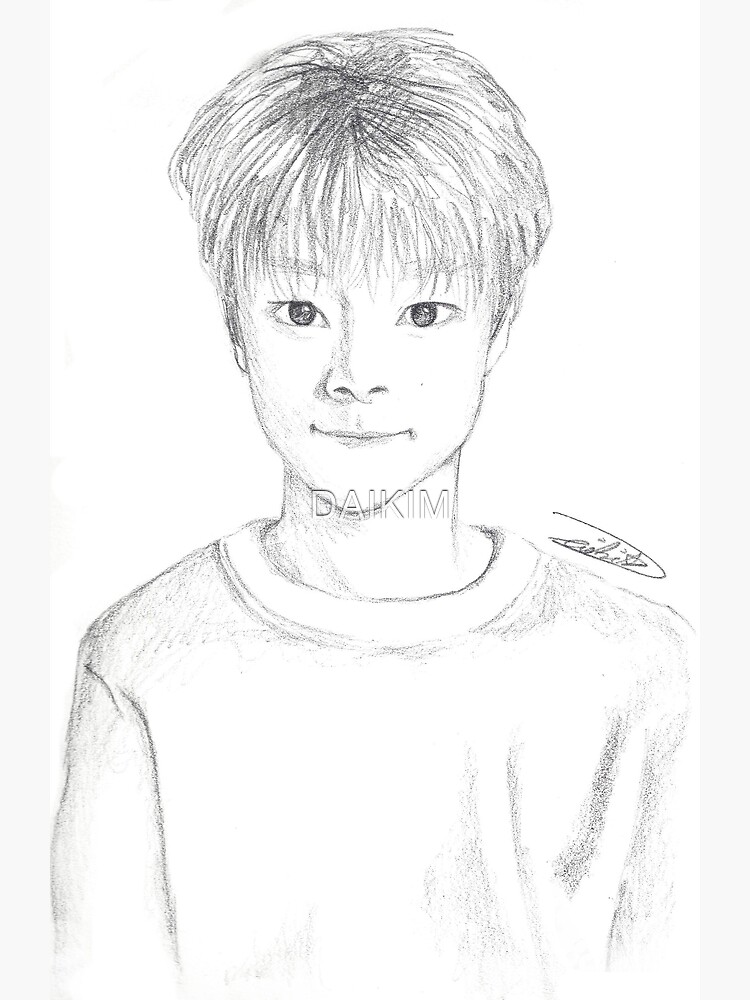 "PENCIL MOONBIN - ASTRO" Art Print by DAIKIM | Redbubble