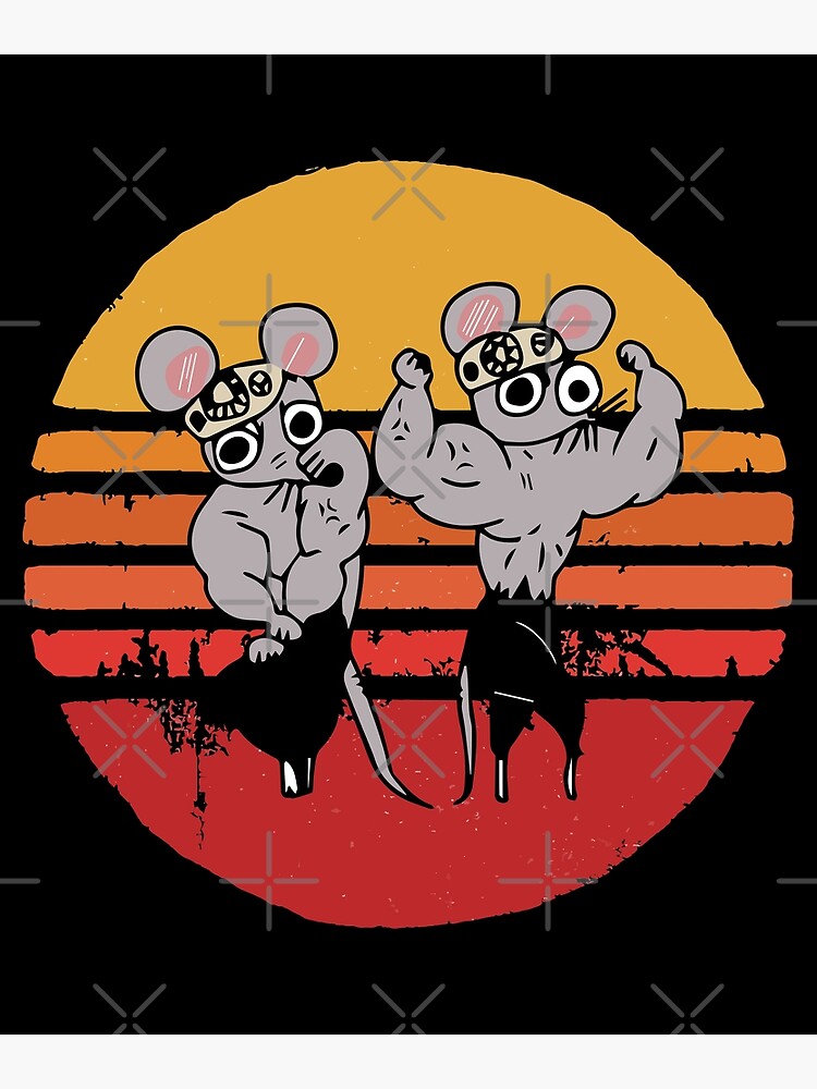 "Tengen Uzui kawaii demon slayer mice mouse " Art Print by mostfaa23 ...