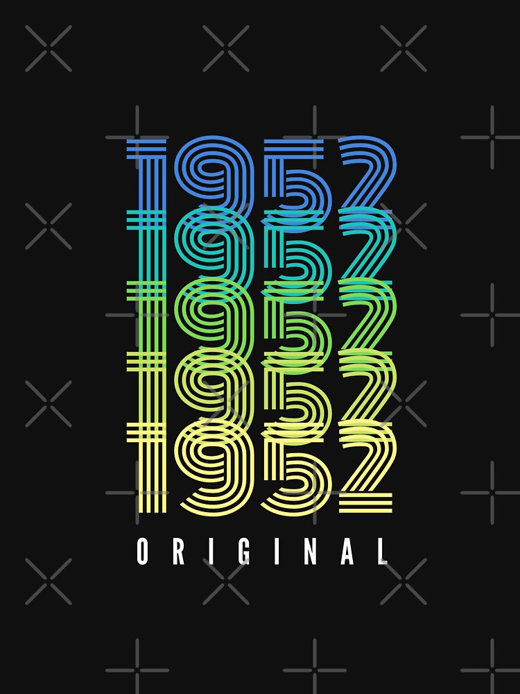 "Born in 1952 - 70th Birthday Gifts - Birthday Gift for 70 Years Old ...