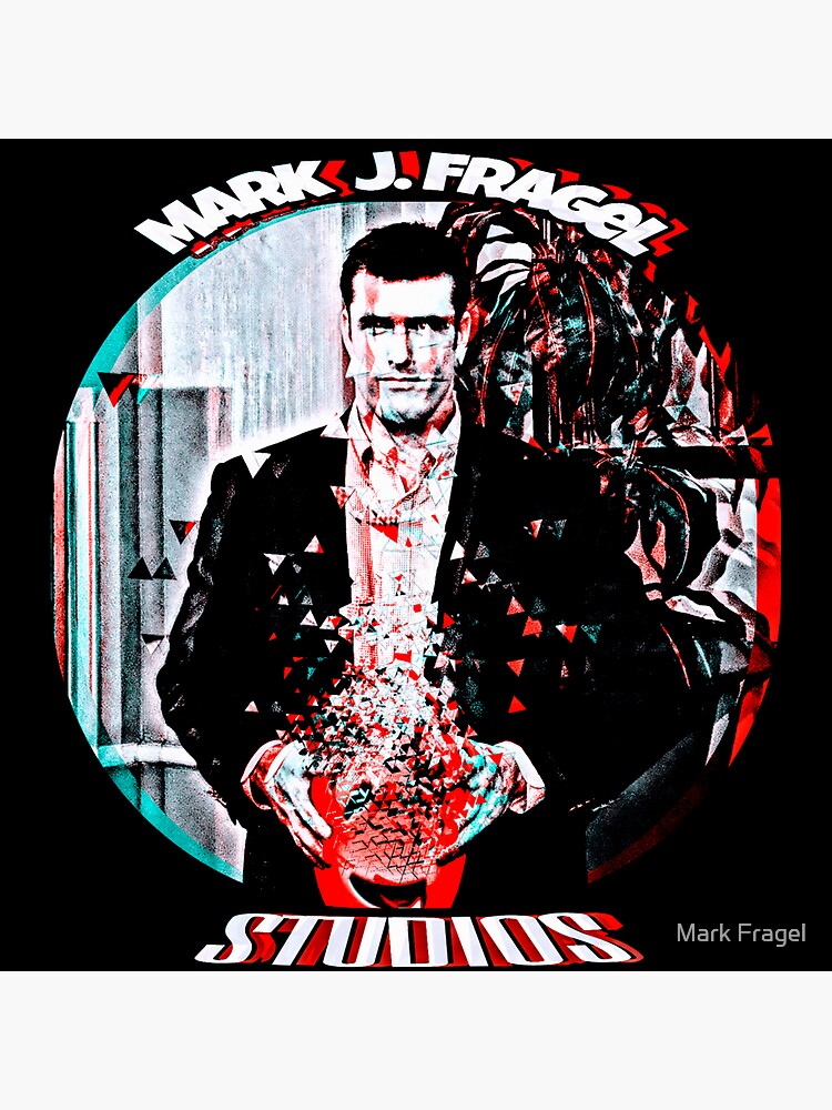 "Mark J Fragel Studios Logo" Sticker for Sale by MarkFragel | Redbubble