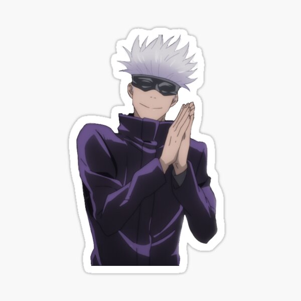 Pegatina «Gojo Clap Jujutsu Kaisen» de afraser04 | Redbubble