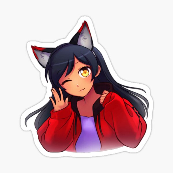 "Aphmau" Sticker for Sale by MrPiePia | Redbubble