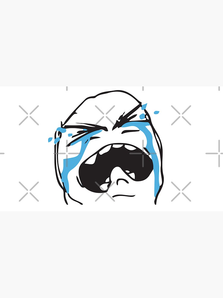 "Troll crying tantrum with big tears on the cheeks Internet memes ...