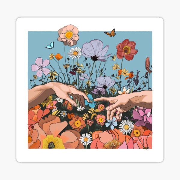 "Eden" Sticker for Sale by Millavpat | Redbubble