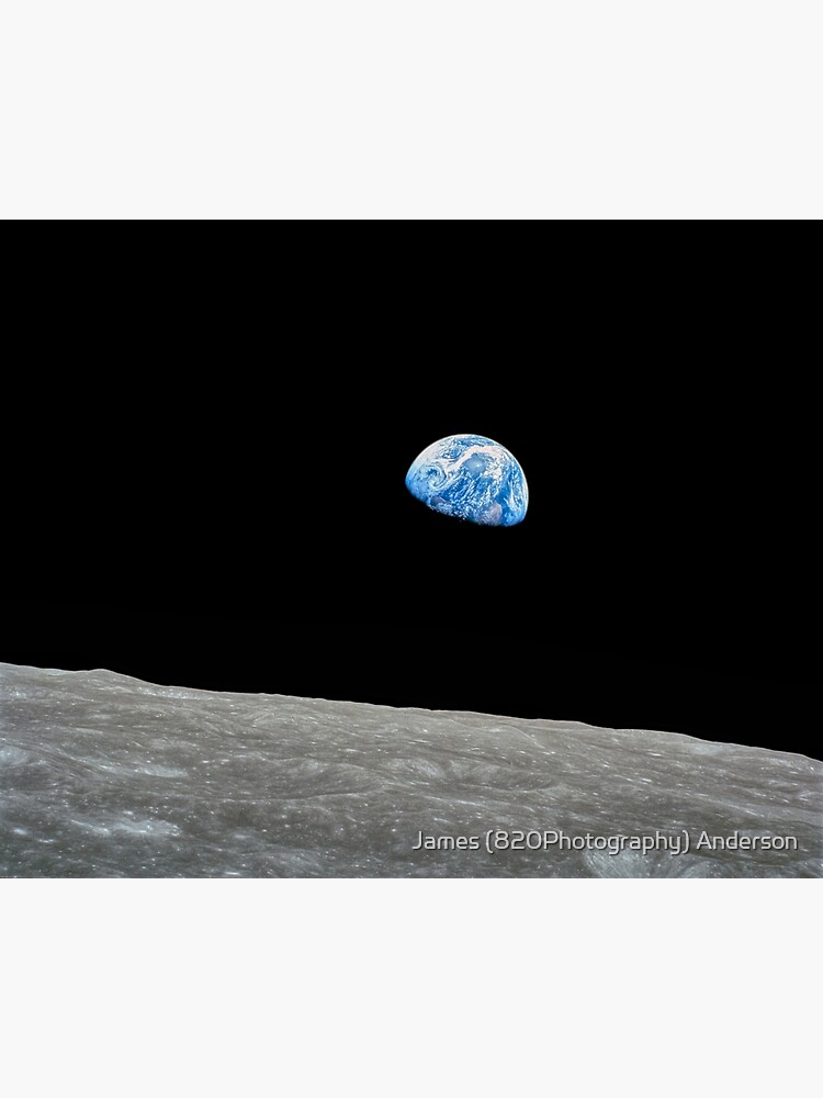 "Earthrise - Apollo 8" Poster for Sale by James (820Photography ...