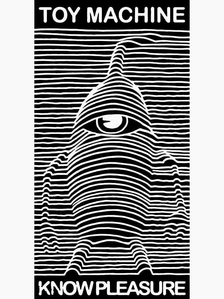 "Toy Machine" Sticker by Gauzdall | Redbubble