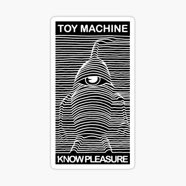 "Toy Machine" Sticker by Gauzdall | Redbubble