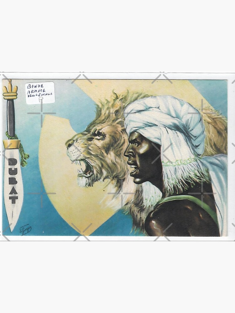 "Somali Dubat (Italian Colonial Troops)" Poster for Sale by ...