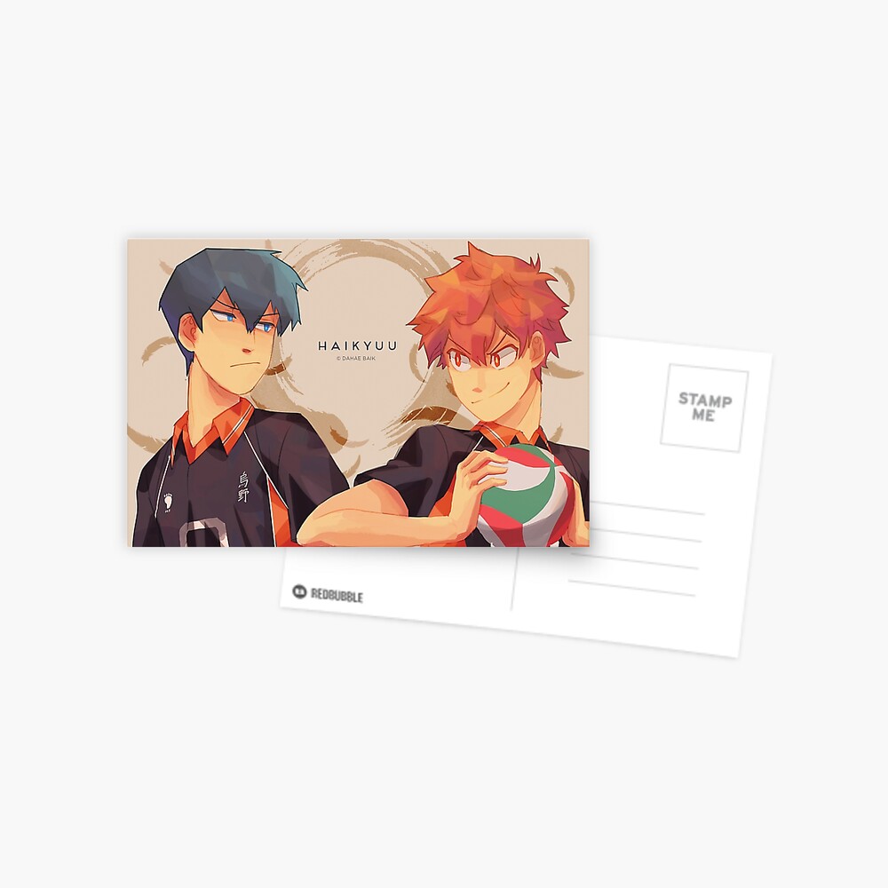 "Haikyuu!" Postcard by bdahae | Redbubble