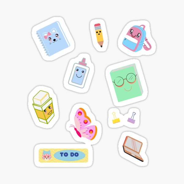 "Cute and Funny Sticker Pack" Sticker by koolCollective | Redbubble